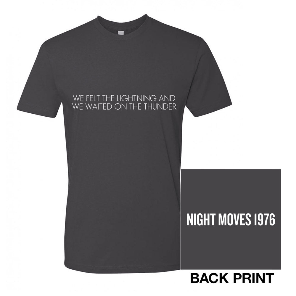 Night Moves Lyric Tee – Bob Seger